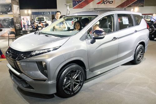 The Mitsubishi Xpander looks good with these wheels | VISOR