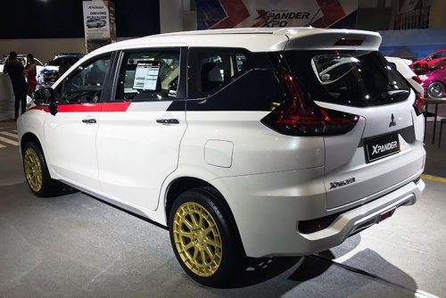 The Mitsubishi Xpander looks good with these wheels | VISOR