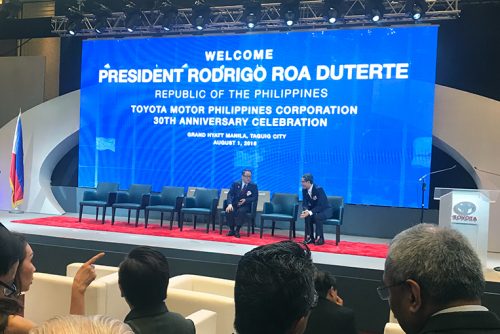President Duterte receives these cars from Toyota PH | VISOR