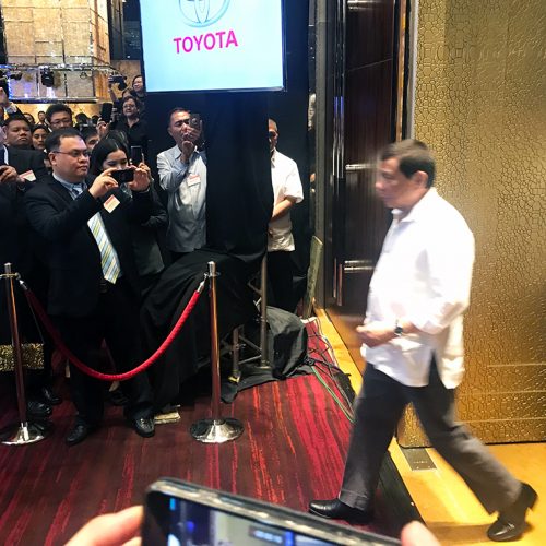 President Duterte receives these cars from Toyota PH | VISOR