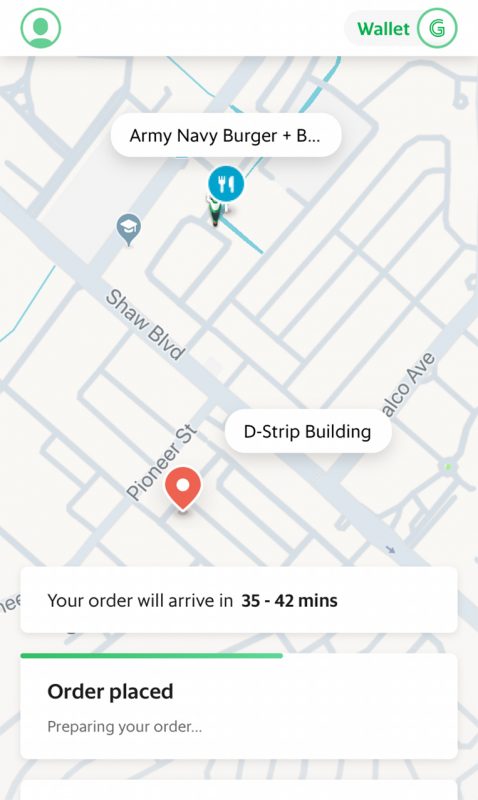 We tried GrabFood and ended up sharing our meal with the delivery guy ...