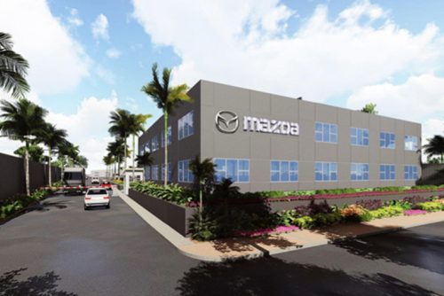 Mazda PH is building a warehouse in Cabuyao, Laguna | VISOR