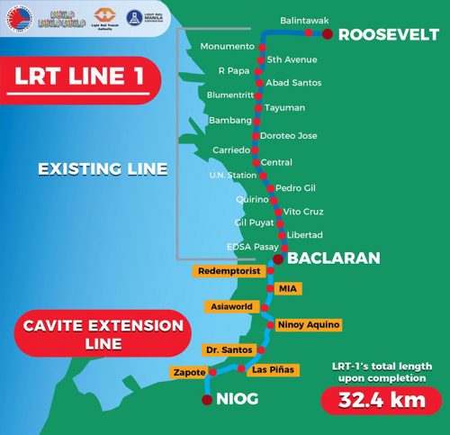 Construction of LRT-1’s Cavite extension to start on May 7 | VISOR