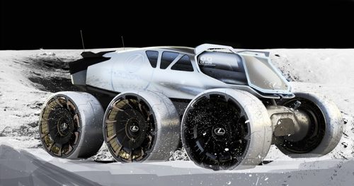 Lexus reaches for the moon with these concept vehicle sketches | VISOR