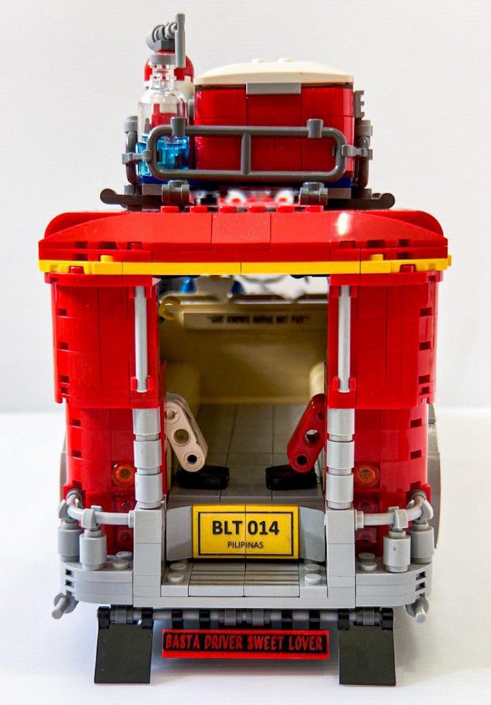 You have to see this do-it-yourself Lego jeepney | VISOR