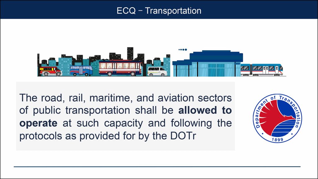 Here are the guidelines for the new ECQ | VISOR