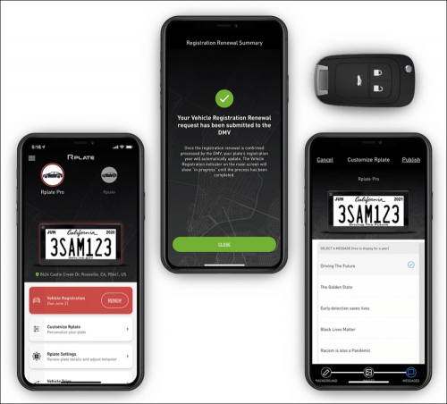 Electronic license plates are the future | VISOR