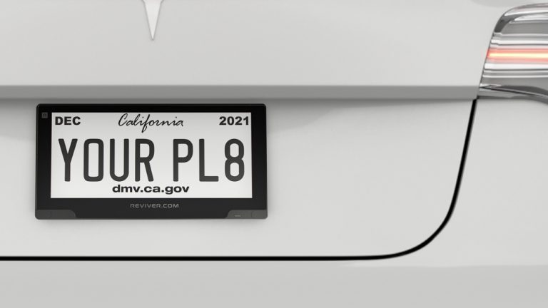 Electronic license plates are the future | VISOR