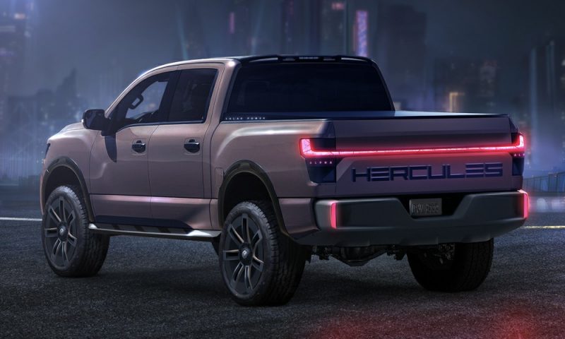 The Hercules Alpha is yet another electric truck by an unknown startup ...