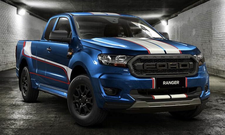 This base-variant Ford Ranger gets racing stripes | VISOR