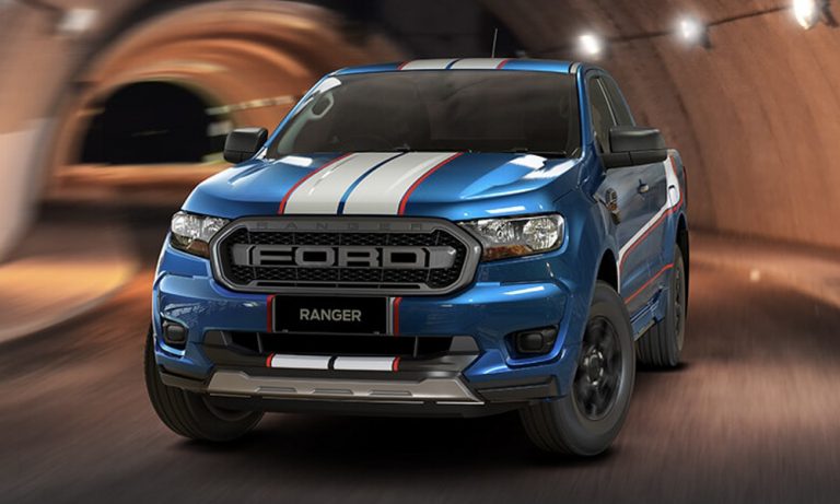This base-variant Ford Ranger gets racing stripes | VISOR