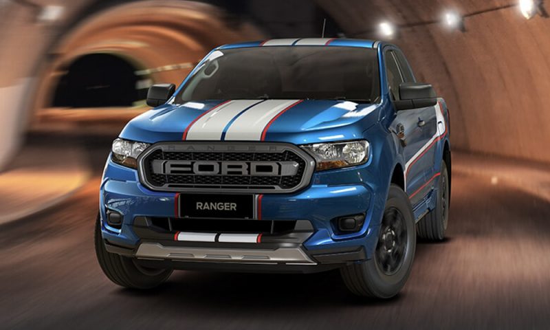 This base-variant Ford Ranger gets racing stripes | VISOR