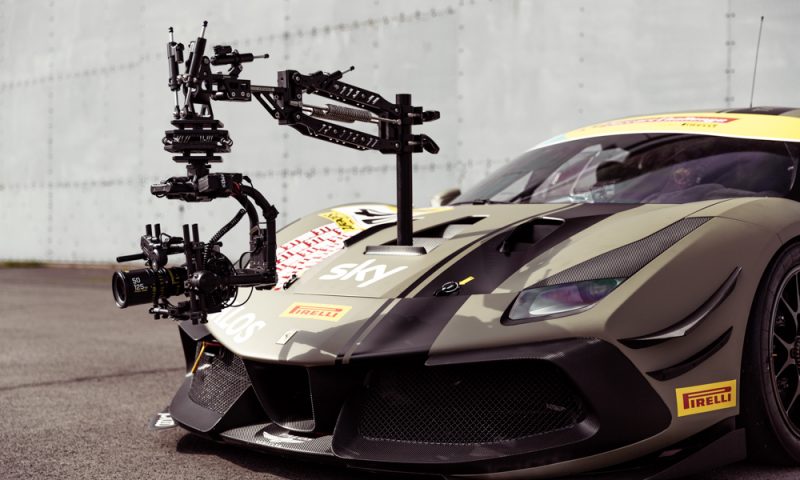 This camera rig is based on a Ferrari race car | VISOR