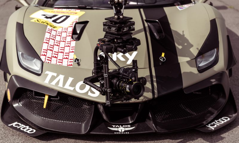This camera rig is based on a Ferrari race car | VISOR