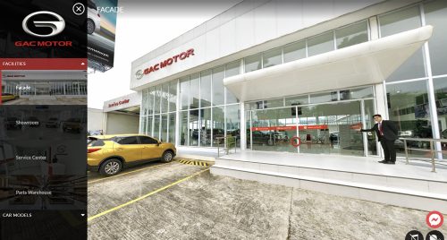 GAC PH introduces a virtual showroom | VISOR