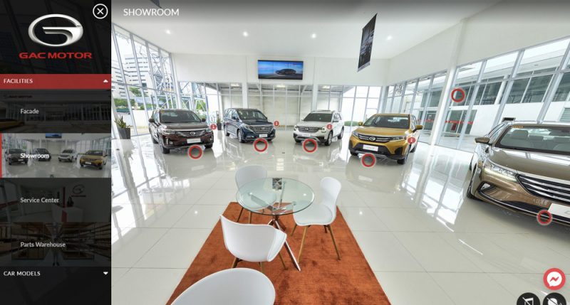 GAC PH introduces a virtual showroom | VISOR