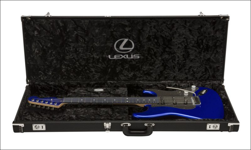Fender created a Stratocaster painted in Lexus Structural Blue | VISOR