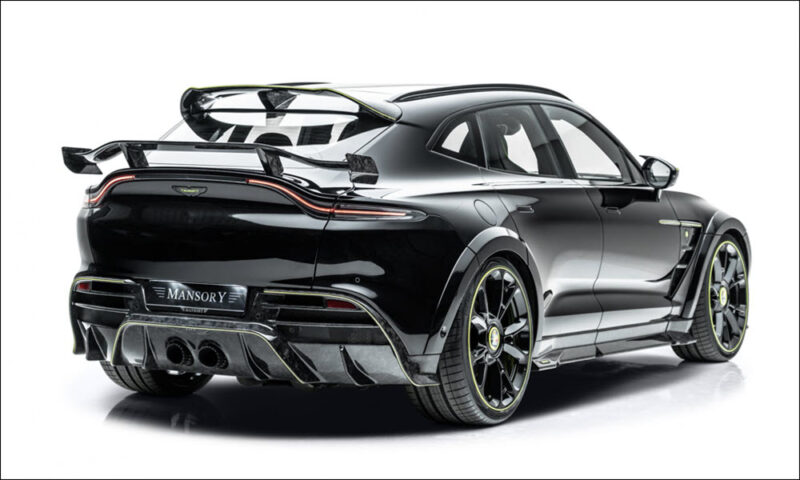 Mansory turns the elegant Aston Martin DBX into a winged monster | VISOR
