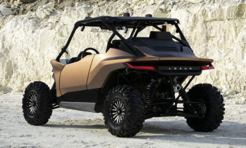 The Lexus ROV Concept is a luxurious off-roader that runs on hydrogen ...