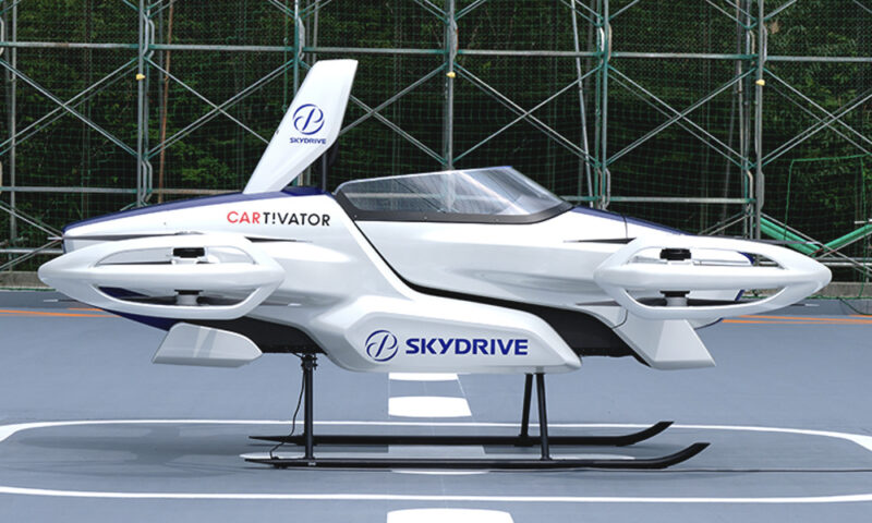 Japanese startup SkyDrive unveils personal manned drone | VISOR