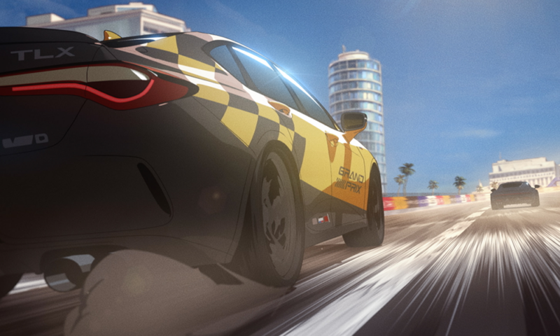 Acura performance cars showcased in anime series ‘Type S: Chiaki’s ...