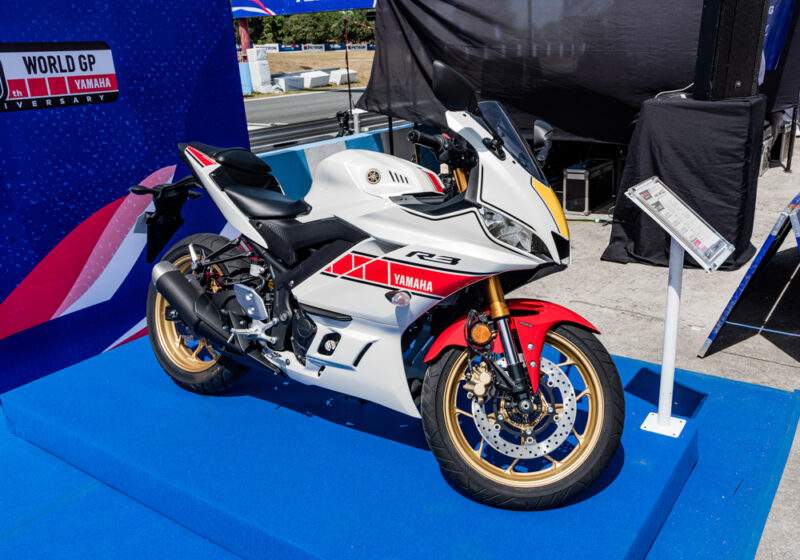 The Yamaha R3 gets the World Grand Prix 60th Anniversary treatment | VISOR