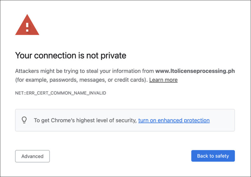 No, this ‘license-processing’ service is not legit | VISOR