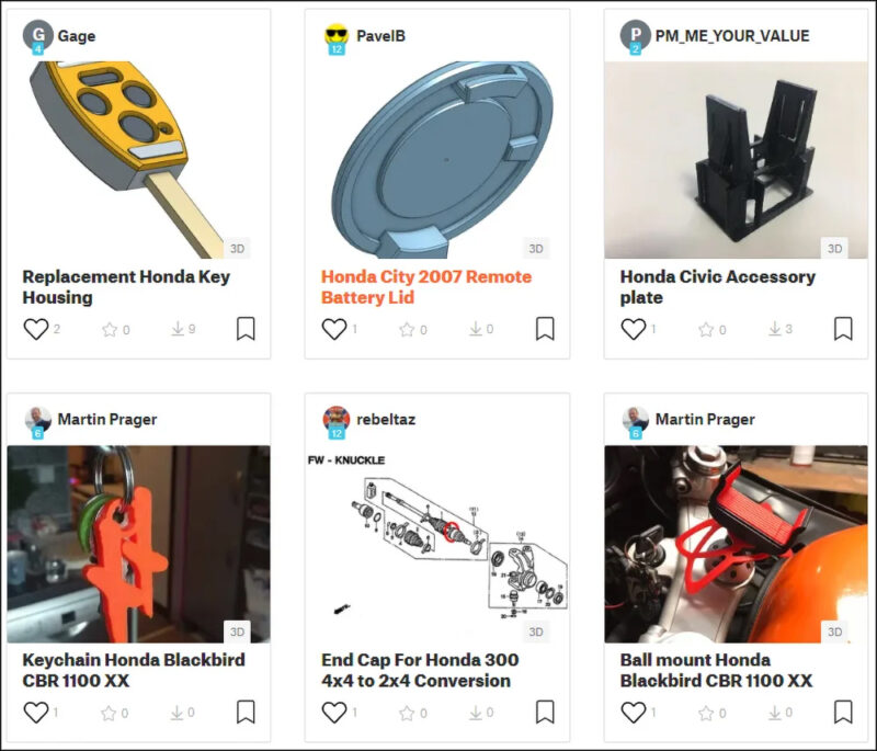 Honda just made it harder for you to 3D-print parts for its cars | VISOR