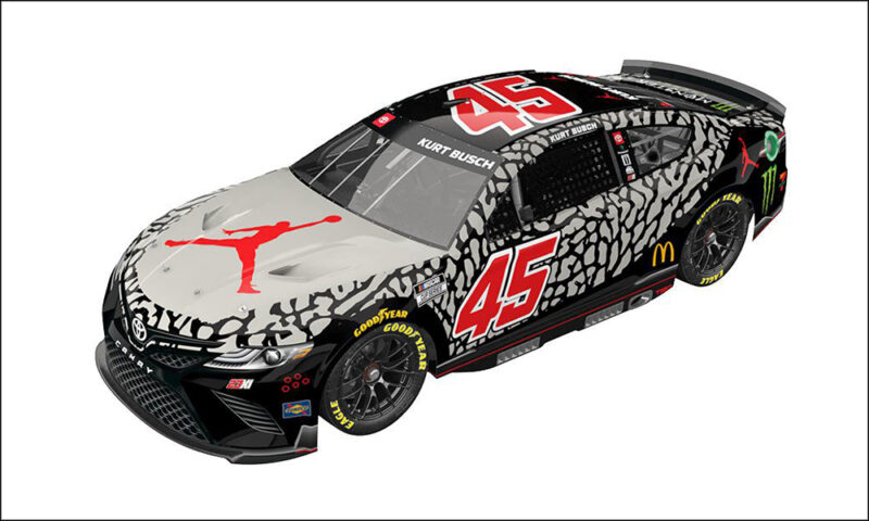 Check out 23XI Racing’s Jordan 3-inspired NASCAR car | VISOR