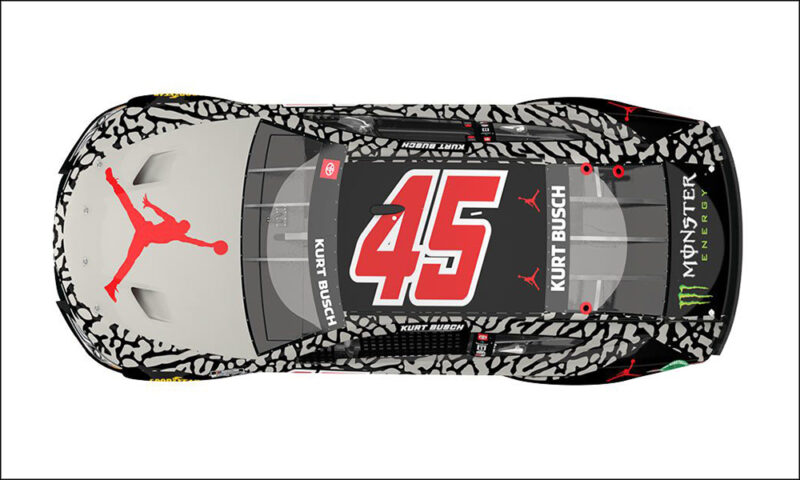 Check out 23XI Racing’s Jordan 3-inspired NASCAR car | VISOR