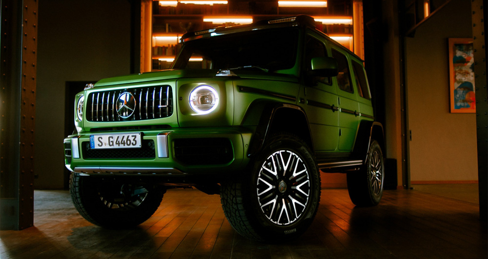 Mercedes-Benz almost secretly unveiled the new AMG G63 4×4² | VISOR