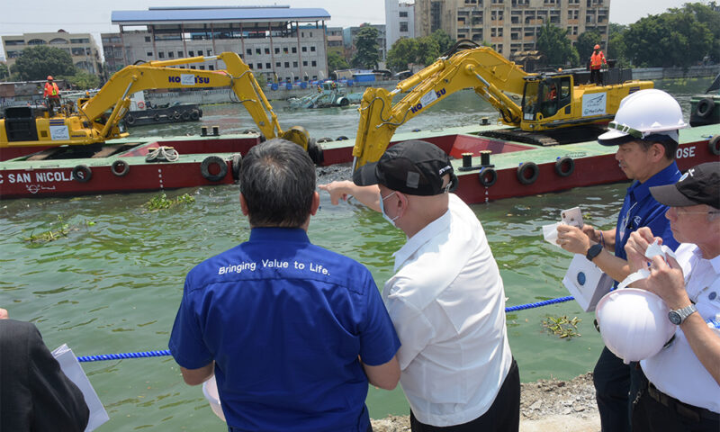 SMC’s Pasig River cleanup ramps up with new equipment from Japan’s NYK ...