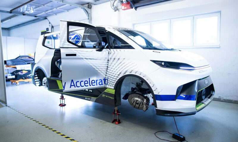 The Ford Electric Supervan is a bonkers 1,973hp commercial van | VISOR