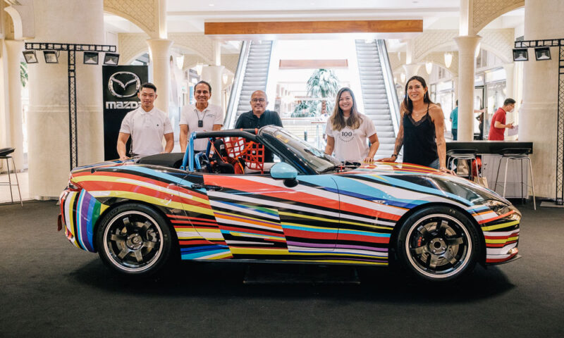 This Mazda MX-5 ‘Imagine’ art car will be tackling endurance races | VISOR