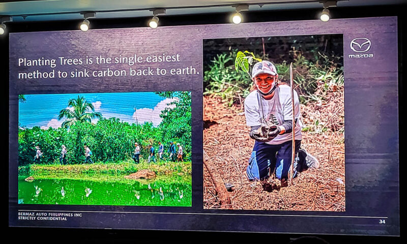 Mazda PH celebrates its 10th year with a green heart | VISOR