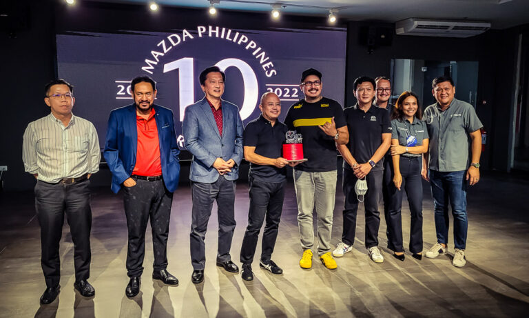 Mazda PH celebrates its 10th year with a green heart | VISOR