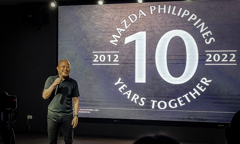 Mazda PH celebrates its 10th year with a green heart | VISOR