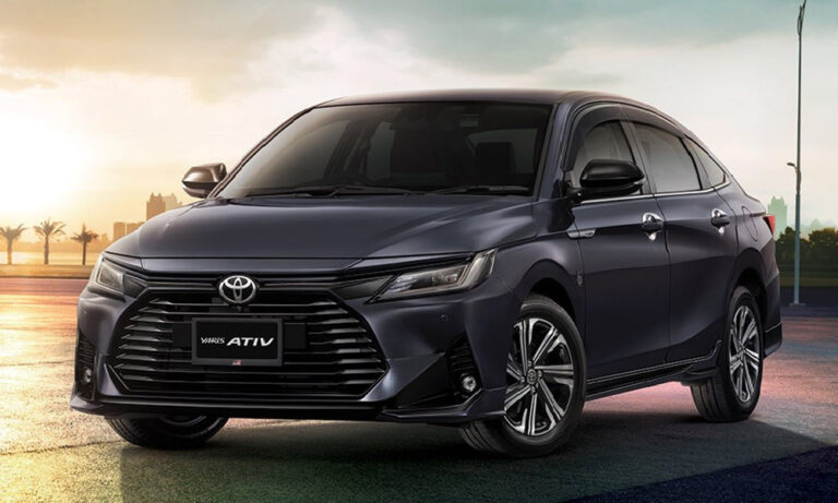 This is the all-new Toyota Vios, and it has been launched in Thailand ...