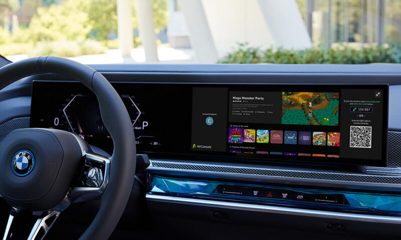 BMW brings multiplayer gaming to its cars | VISOR