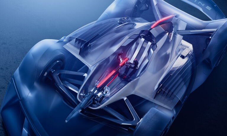 The Alpine Alpenglow is a hydrogen supercar straight from the future ...