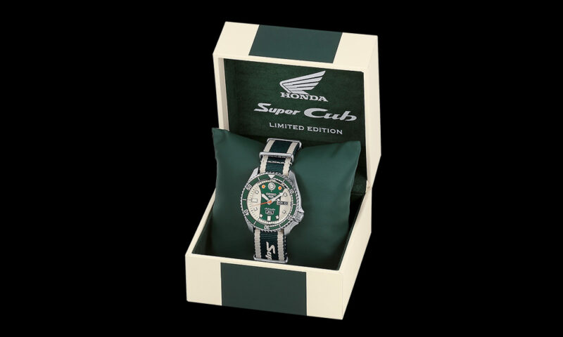 There is a limited-edition Seiko 5 Sports and Honda Super Cub watch | VISOR