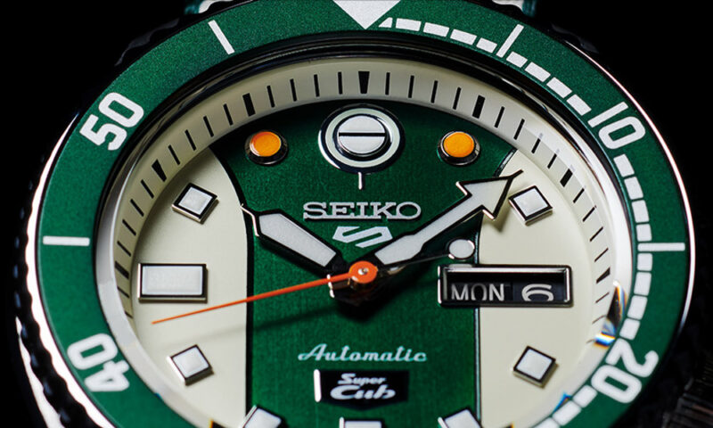 There is a limited-edition Seiko 5 Sports and Honda Super Cub watch | VISOR