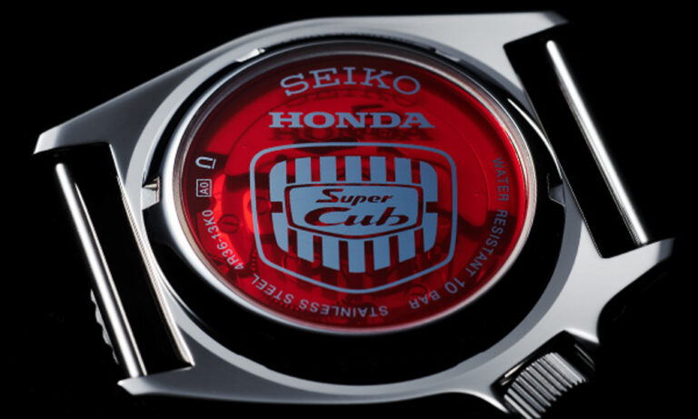 There is a limited-edition Seiko 5 Sports and Honda Super Cub watch | VISOR