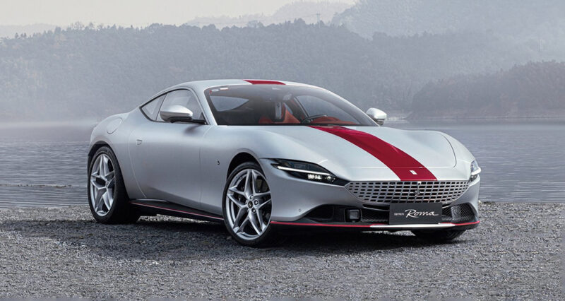 This Ferrari Roma celebrates the company’s 30th anniversary in China ...