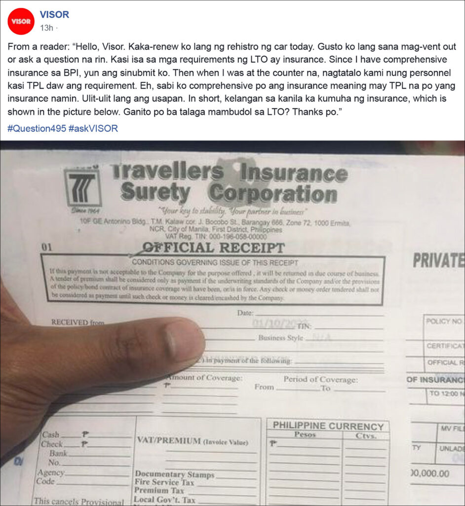 What’s the difference between CTPL and comprehensive insurance, anyway? | VISOR