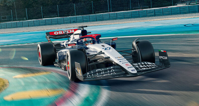 The livery of AlphaTauri’s AT04 gets a splash of red | VISOR