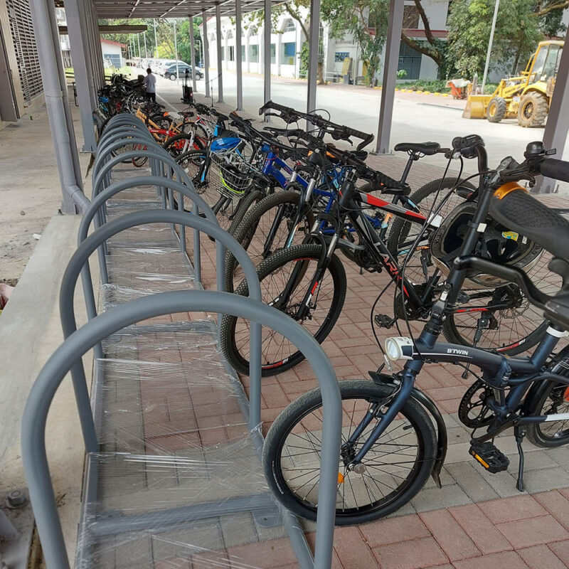 Seeing the new bike racks at Ateneo SHS gives us hope | VISOR