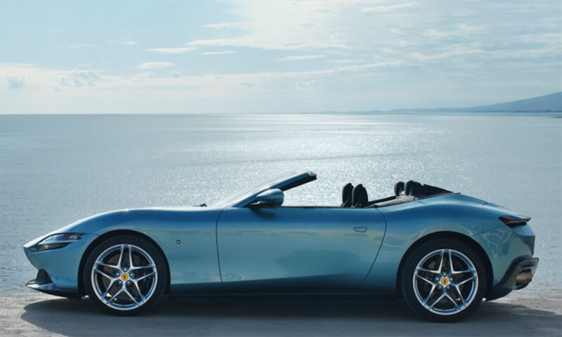 Feel the winds of luxury with the new Ferrari Roma Spider | VISOR