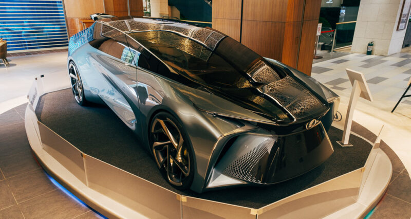 Lexus PH is displaying the LF-30 Electrified concept at Mitsukoshi BGC ...