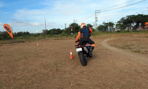 Practical skills exercise: Low-speed counter-leaning | VISOR